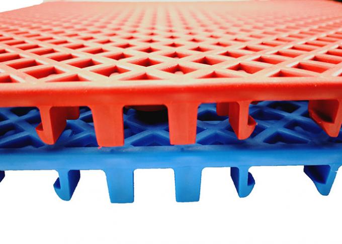 Anti Peel Weight Lifting Mats For Gym , Durable Safe PP Fitness Room ...