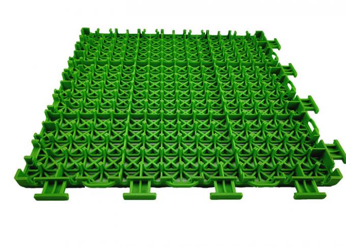 Durable Removable Indoor Track Flooring , Anti Cracking Commercial Flooring